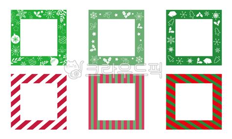 크리스마스 크리스마스테두리 크리스마스프레임 프레임 테두리 사진이미지일러스트캘리그라피 Lalajean작가