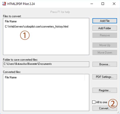 Convert HTML To PDF Using HTML2PDF Pilot