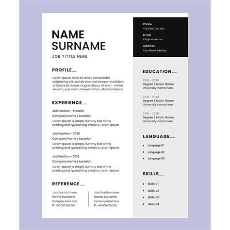 Crafting Success The Art Of Designing The Perfect CV Layout