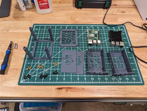 Raspberry Pi 4 And 5 Mini Server Rack Case By Jonthemiller Makerworld Download Free 3d Models