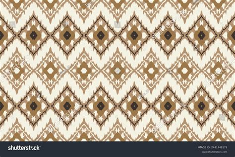 Hand Draw African Ikat Paisley Embroiderygeometric Stock Vector Royalty Free 2441448179