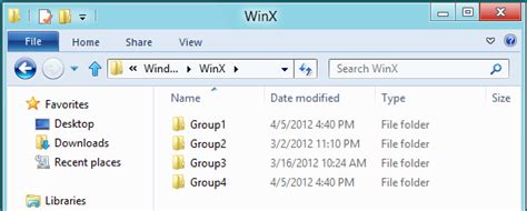 Customize Or Add New Shortcuts To Winx Menu In Windows 8