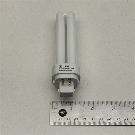 4 Pack Ge F13dbx841eco4p Fluorescent 13w Light Bulb 4100k Cool 4