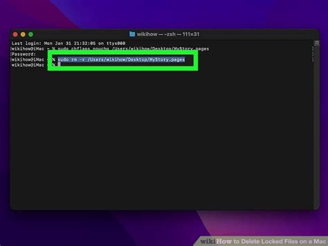 Ways To Delete Locked Files On A Mac WikiHow