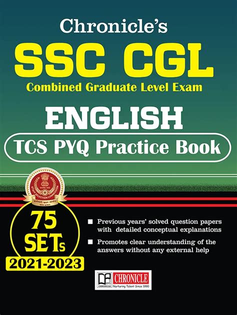 Ssc Cgl English 75 Tcs Pyq Practice Sets Solved Paper