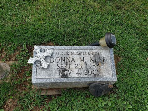 Donna Marie Neff 1954 2001 Find A Grave Memorial