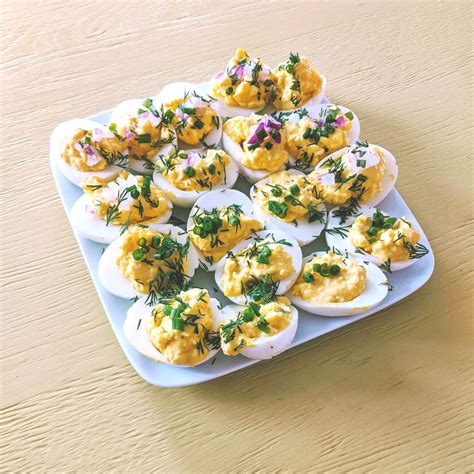 Sweet And Tangy Deviled Eggs Spiritual Binding Herbs