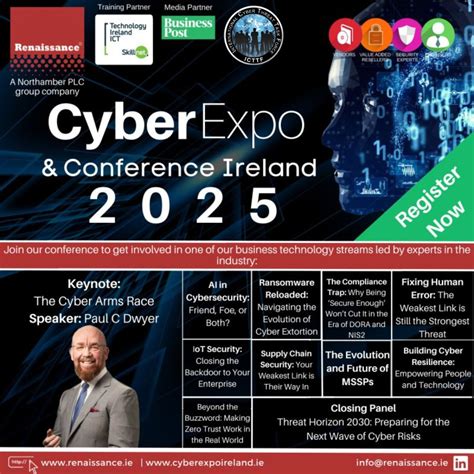 Cybersecurity Techevent Cci2025 Innovation Networking Cexi2025… Renaissance