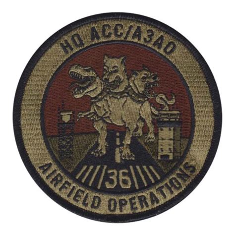 HQ ACC A3AO OCP Patch Air Combat Command Air And Space Operations Patches