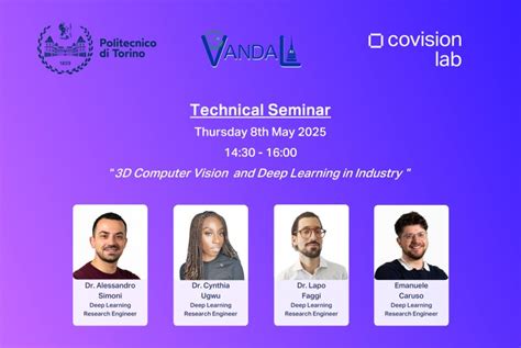 Covisionlab Vandallab Politecnicoditorino Computervision 3dvision Deeplearning