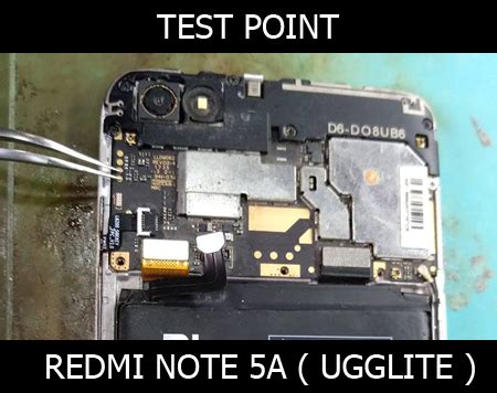 Xiaomi Redmi Note 5A Ugglite Testpoint Test Point UnlockTool