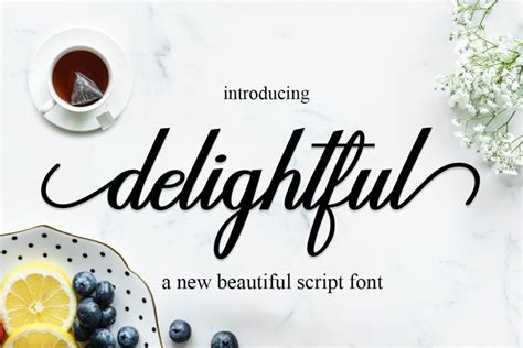 Delightful Script 214818