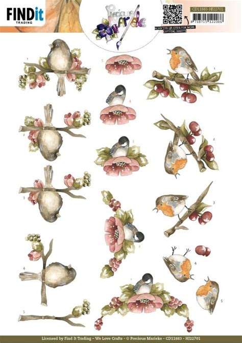 3d Cutting Sheets Berries Precious Marieke Cd11883 Creashopjoke