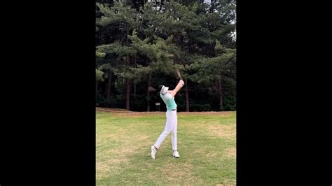 백스윙부터 팔로우까지 스윙아크 완벽해요😘🥰😍 골프레슨 드라이브스윙 아이언스윙 프로골퍼 Golf 골프연습 Golfswing 골프스윙 골프 다운스윙 Youtube