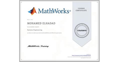 Mohammed Al Haddad On Linkedin Completion Certificate For Systems Engineering