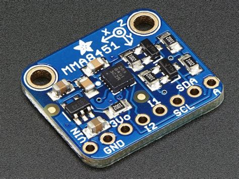 Python And Circuitpython Adafruit Mma8451 Accelerometer Breakout Adafruit Learning System