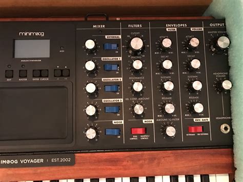 Matrixsynth Moog Voyager Bubinga Cab Analog Synth W Add Ons And Extras Sn Eb2466