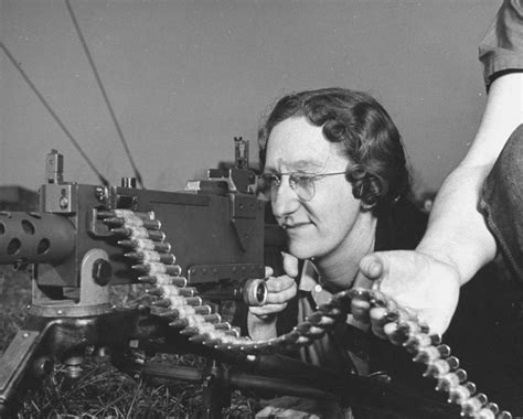 On The Firing Line Women Testing Weapons And Handling Instruments At