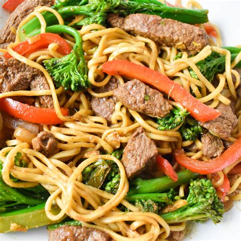 Beef Broccoli Noodle Stir Fry Andreas Dainty Kitchen