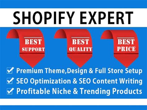 Shopify Store Design Or Redesign Upwork