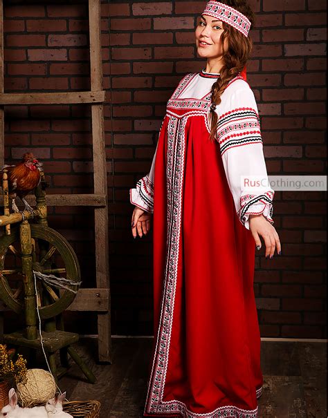 Traditional Slavic Women Portrait Of Slavic Woman In Traditional