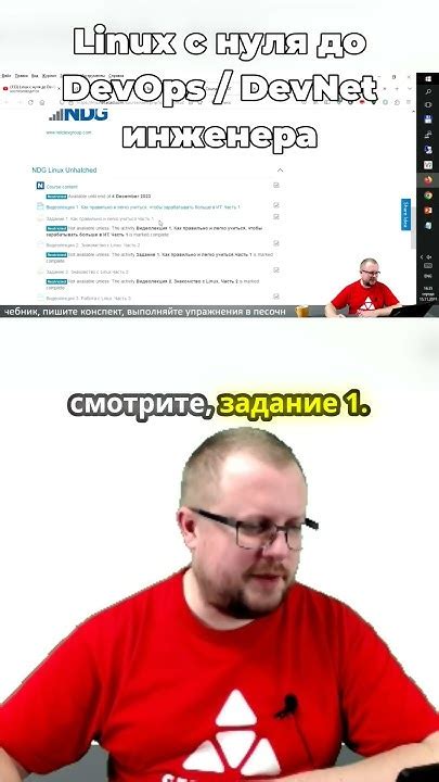 Курс linux с нуля до devops devnet инженера Выполнение заданий