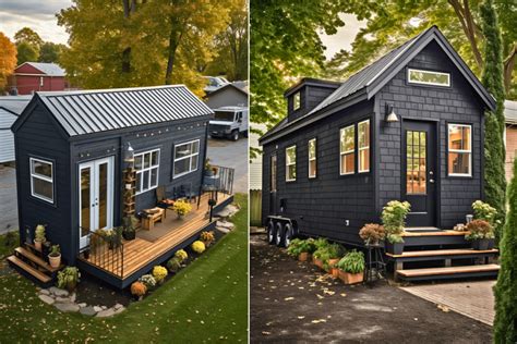 10 Striking Black Tiny Homes The Pinnacle Of Modern Minimalism
