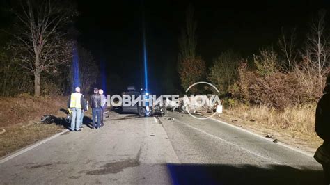 Двама загинали при тежка катастрофа на пътя София Варна СНИМКИ Nova