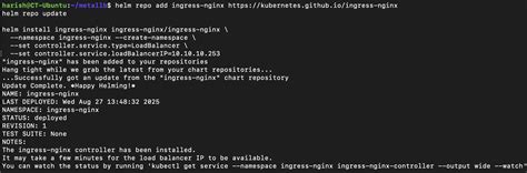 Installing Metallb And Nginx Ingress Controller In Kubernetes