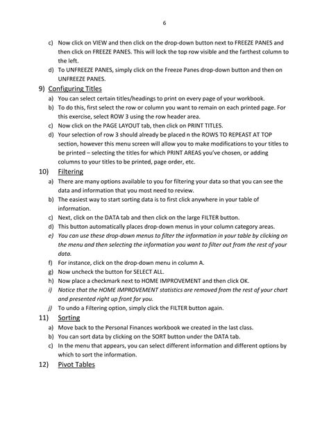 Microsoft Excel Part 2 Pdf
