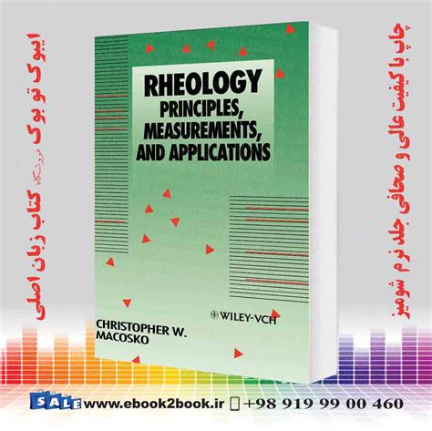 Rheology Principles Measurements And Applications فروشگاه کتاب