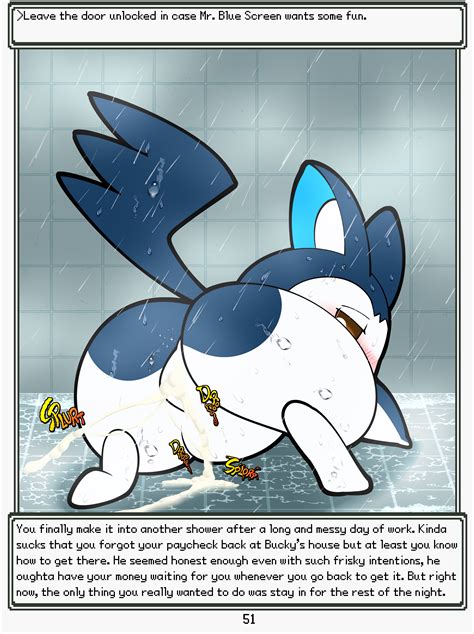 Rule 34 Absurd Res Andromorph Anthro Blue Ears Blush Blush Lines