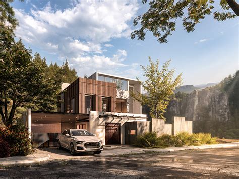 SketchUp Vray EXTERIOR On Behance