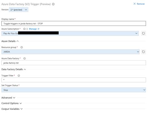 Toggle Trigger Error V Issue Liprec Vsts Publish Adf GitHub