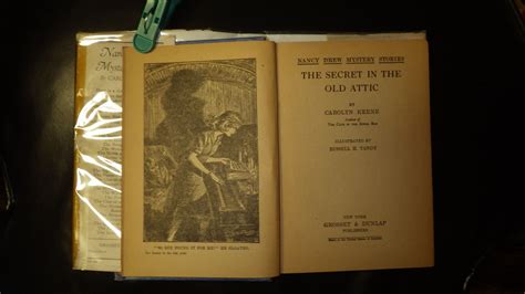 Secret In The Old Attic The Nancy Drew Mystery Series 21 By Carolyn Keene Orange And White