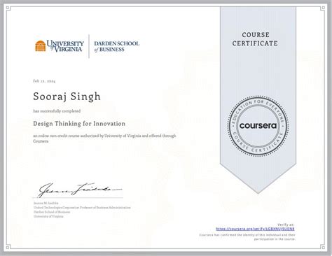 Sooraj Singh On Linkedin Lifelonglearning Coursera Learning Designthinking…