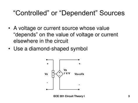 PPT Voltage And Current Sources Circuit Symbols PowerPoint Presentation ID