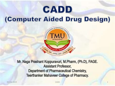 Computer Aided Drug Design Pptx