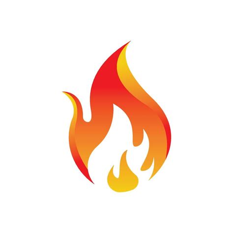 Fire Logo Design Illustration And Fire Symbol 18818408 Vector Art At