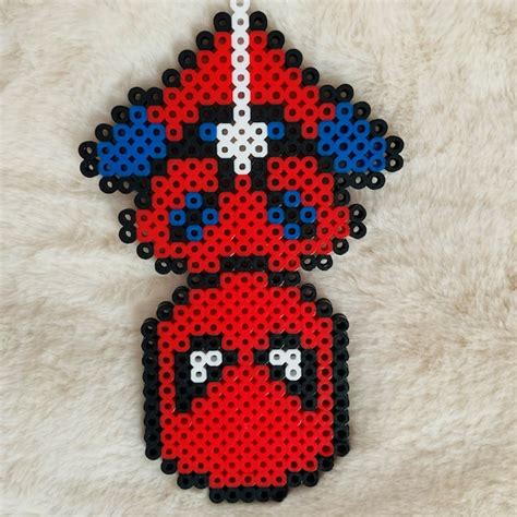 Spiderman Perler Beads Etsy