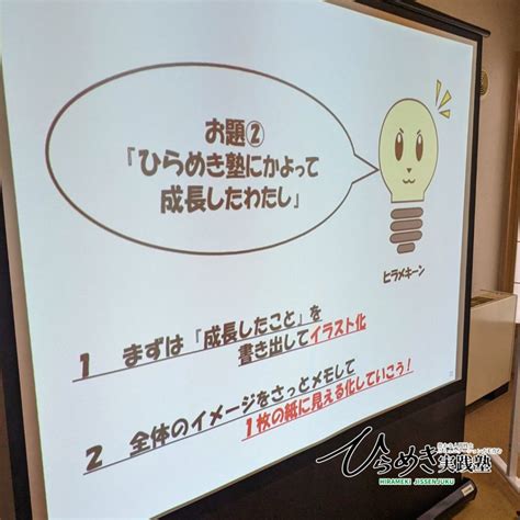 イメージを可視化しよう💡③ ひらめき実践塾