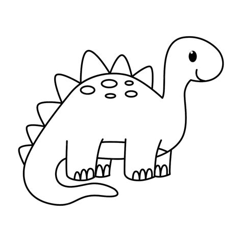 Premium Vector Cute Dinosaurs Cartoon Characters Vector Illustration