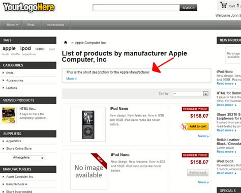 Adding A Prestashop 15 Manufacturer Description Inmotion Hosting
