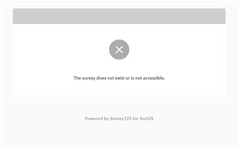 Solved Survey123 Form Error Esri Community