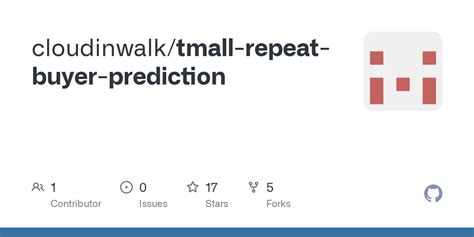 github cloudinwalk tmall repeat buyer prediction
