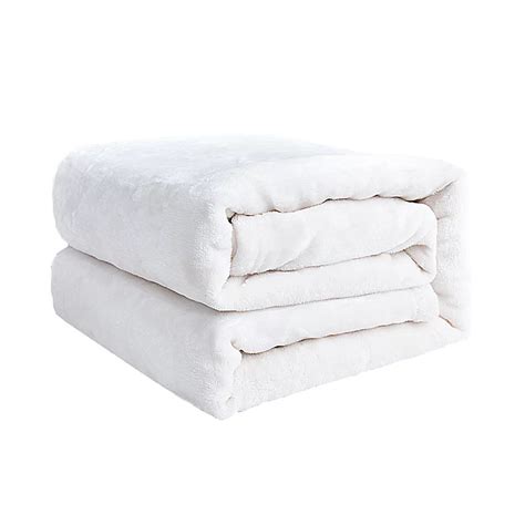 Ehc Luxury Super Soft Fluffy Snugly Solid Flannel Fleece Blanket Or