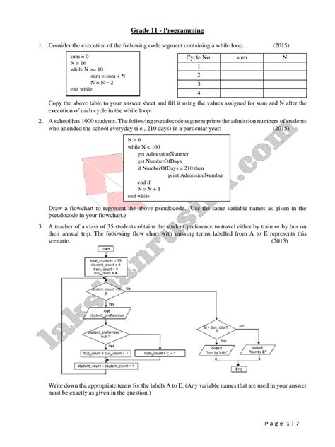 G11 Lesson 01 Essay Pdf Computer Programming Software Development