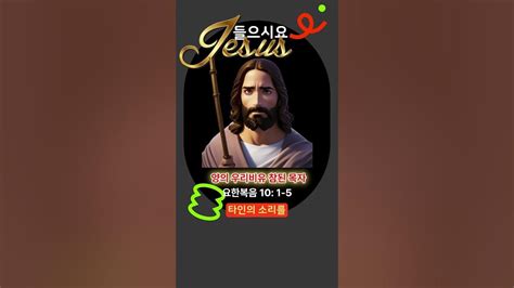 양의 우리비유 참된목자 Youtube