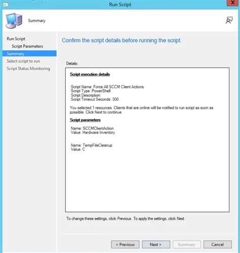 How To Run Script In Sccm Without Creating A Package Application
