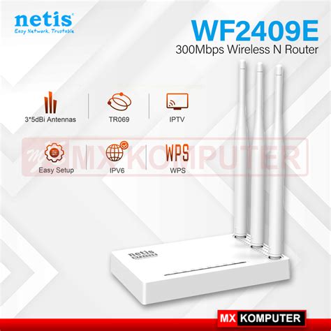Jual Router Wireless Netis Wf2409e N Router 300 Mbps Shopee Indonesia